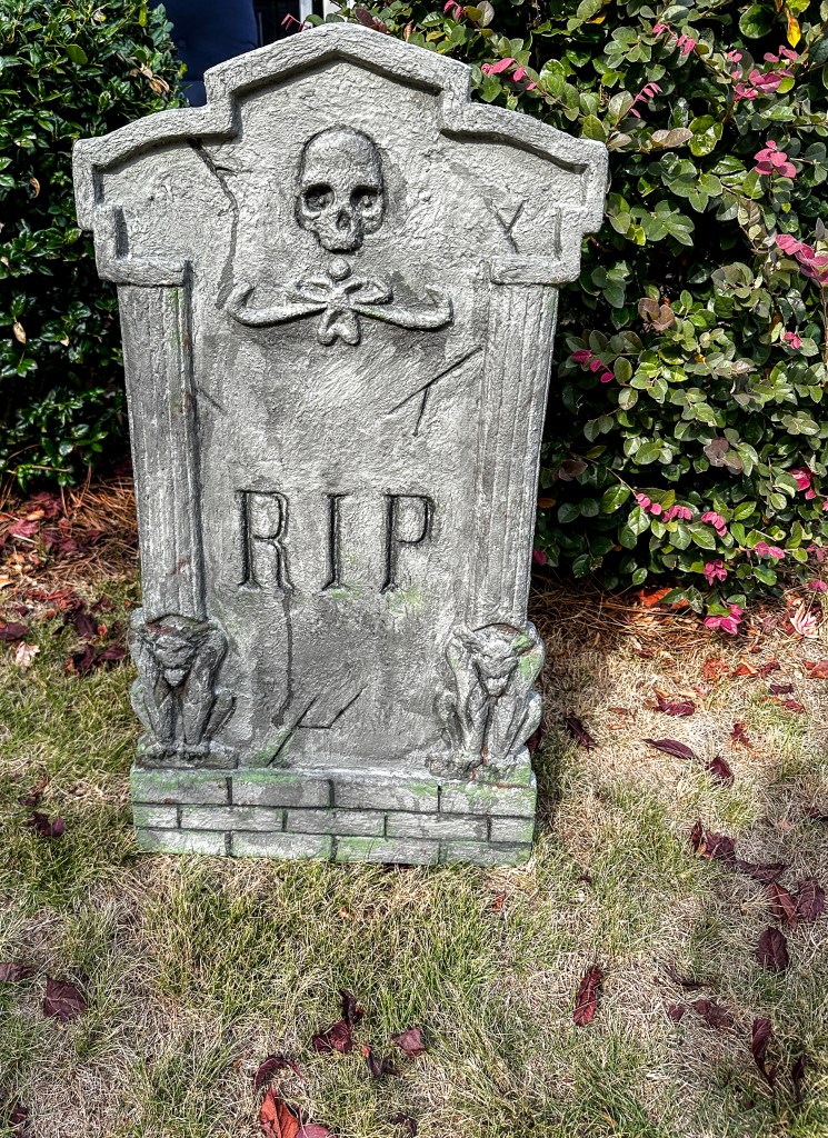 Give Foam Gravestones a Scary Realistic Makeover This Halloween! – The ...